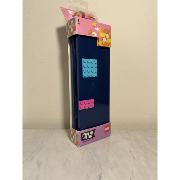 Lego | Toys | Lego Dots Pencil Box 46 Tiles Navy Blue New Sealed Pencil ...